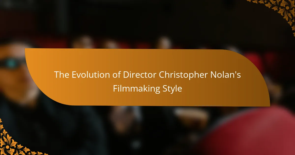 The Evolution of Director Christopher Nolan's Filmmaking Style - movie ...