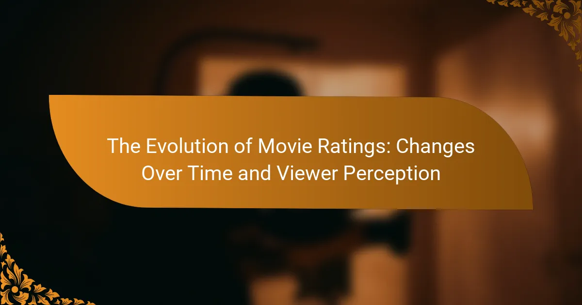 The Evolution of Movie Ratings: Changes Over Time and Viewer Perception ...